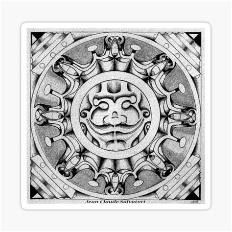 Jcs Medallion Badge Medal Sticker For Sale By Jcsart Redbubble