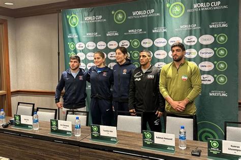 حضور آزادکاران عنواندار ایران در نشست خبری مسابقات خبرگزاری مهر اخبار ایران و جهان Mehr