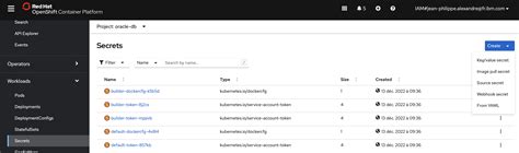 deploy oracle on openshift to use with maximo