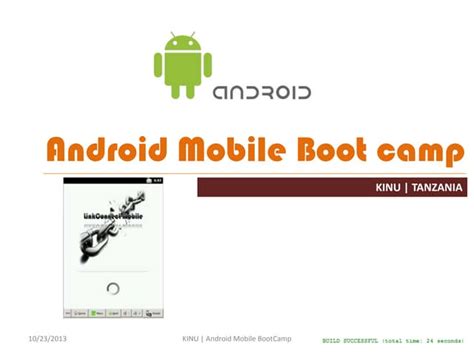 Android Bootcamp Tanzania Overview Of Android Platform Ppt