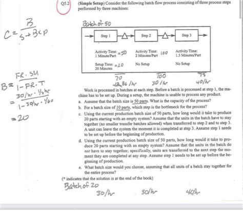 solved q5 2 simple setup consider the following batch flow