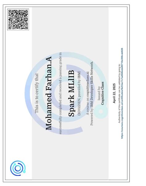 Machinelearning Apachespark Ibm Cognitiveclass Datascience