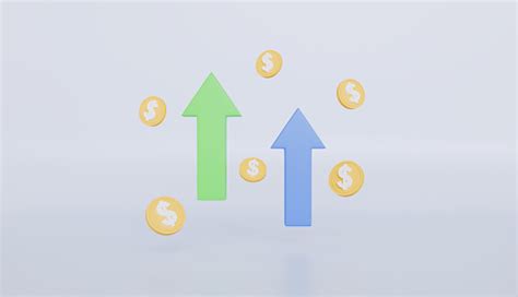 성장 금융 모델 황금 달러 동전 스택 디지털 지불 화살표 그래프 개념으로 목표를 위해 돈을 절약 경제에 대한 스톡 사진 및 기타 이미지 Istock