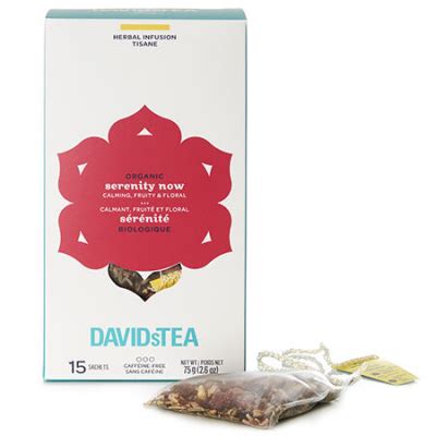 Organic Serenity Now Sachets Davidstea