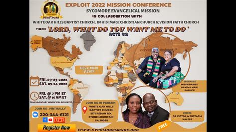 Live With Restream Exploit 2022 Ii Mission Conference Ii Day1 Youtube