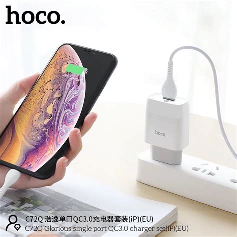 Bộ Sạc IP Hoco C72Q 18w