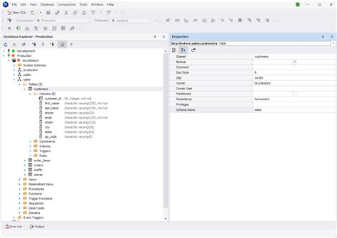Postgresql Describe Table