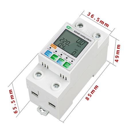 Wifi Intelligent Automatic Reclosing Protector Multifunctional Current Voltage Monitoring Meter
