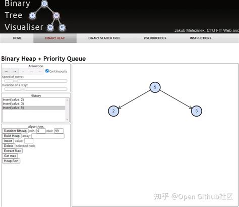 一个可视化算法工具algorithm Visualizer 474k⭐ 知乎