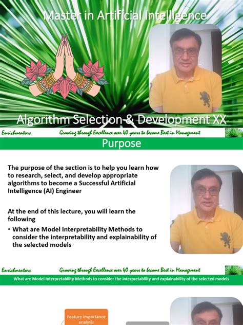 Artificial Intelligence Algorithm Selection And Development Xx Pdf