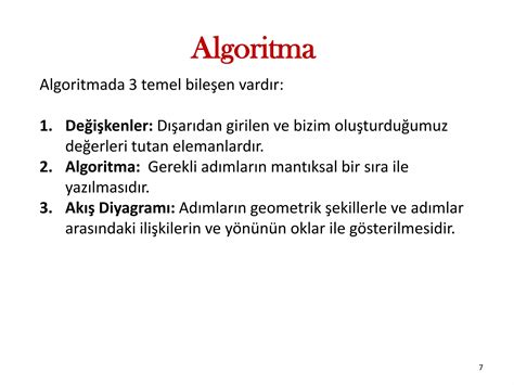 Algoritma Ve Akış şemaları Pdf