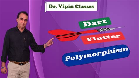 Polymorphism In Dart Flutter Dart Class 59 Dr Vipin Classess Youtube