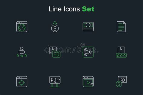 Set Line Advertising Video Advertising Target Financial Goal Consumer Product Rating Share