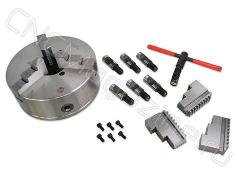 Трехкулачковый токарный патрон K11 250d8 Camlock Fuerda купить по цене