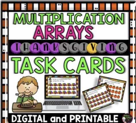 The Best Of Teacher Entrepreneurs Multiplication Array Task Cards