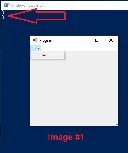 When Running A Program Compiled By PowerShell GUI In Exe Format A Message Appe Programming