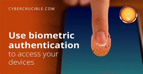 Cyber Crucible Inc On Linkedin Cybersecurity Dataprotection Biometricauthentication