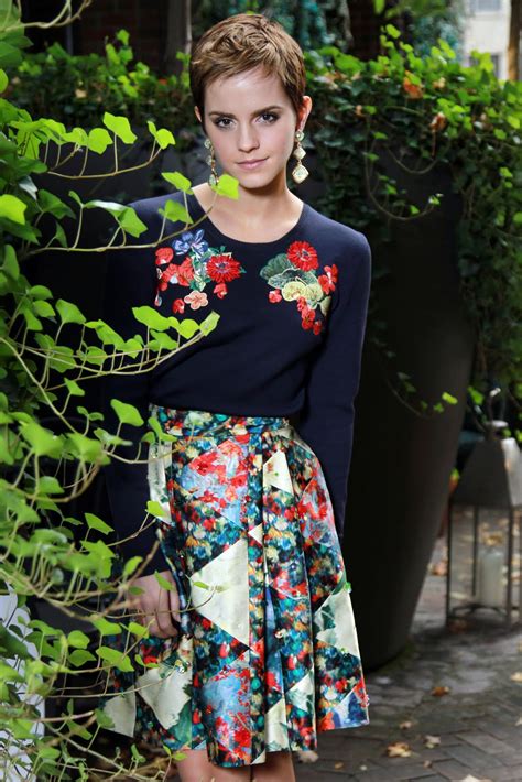 Celebrity Images Gallery Emma Watson Women S Wear Daily Photoshoot Dress