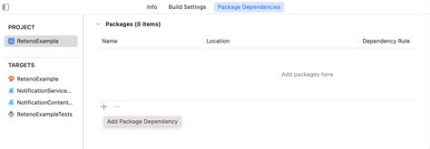 IOS SDK Setup
