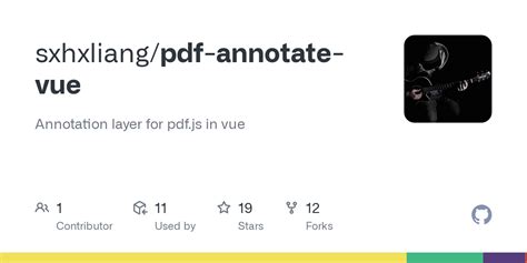 GitHub Sxhxliang Pdf Annotate Vue Annotation Layer For Pdf Js In Vue