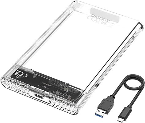 Amazon Com Maiwo External Hard Drive Enclosure For Mm Mm Inch Sata Ssd Hdd Gbps Usb C