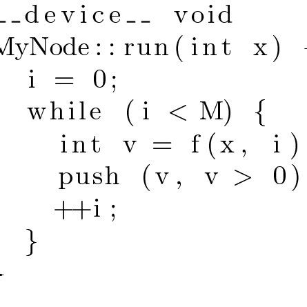 A MERCATOR Node Function That Iterates Over Its Input To Produce Up To