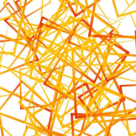 Random Intersecting Lines Squares Modern Colorful Geometric Te Stock
