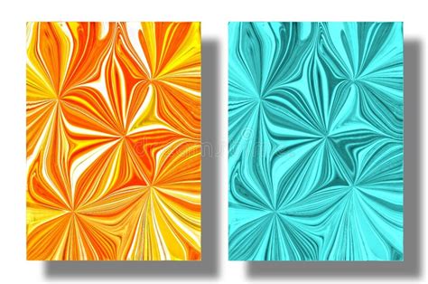 Abstract Curved Background Template Collection Deformed Pattern