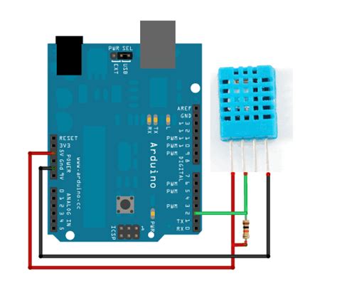 arduino temperature and humidity sensor 7 steps instructables