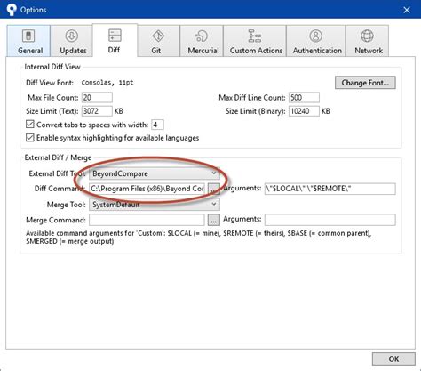 Coders Library Set External Diff Tool On Sourcetree