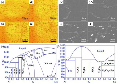 Microstructure Of As Rolled Alloys A 1070 Pure Al B Download Scientific Diagram