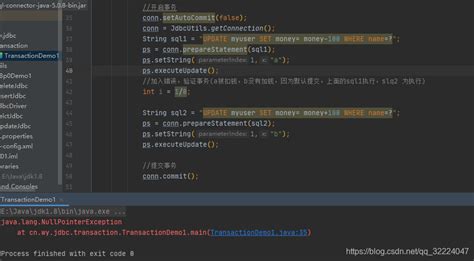 mysql事务（transaction）之手动控制sql事务及jdbc事务的开启 csdn博客