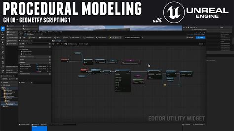 Procedural Modeling With Unreal 5 Ch 8 Geometry Scripting 1 Youtube