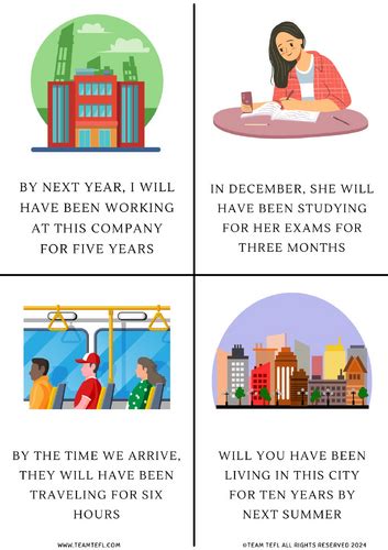 Future Perfect Continuous Esl Tefl Lesson Plan Worksheet B2 Teaching