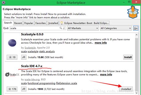Eclipse安装scala环境 Yuluoxingkong 博客园