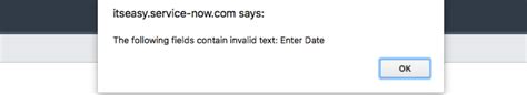 why validation errors occur on catalog variable da servicenow