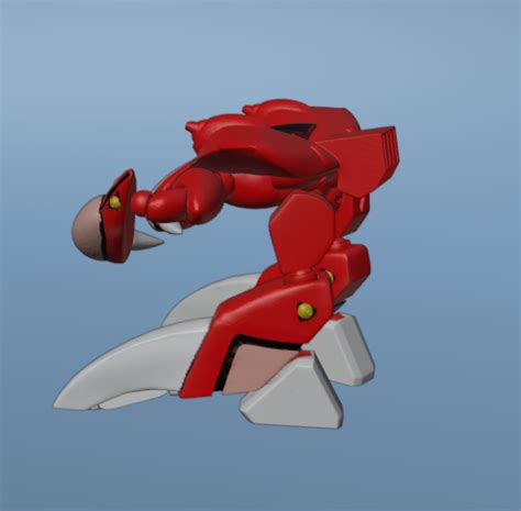👽 Invid Scout Armoured Ligua Articulate Robotech ・ Stl File For 3d