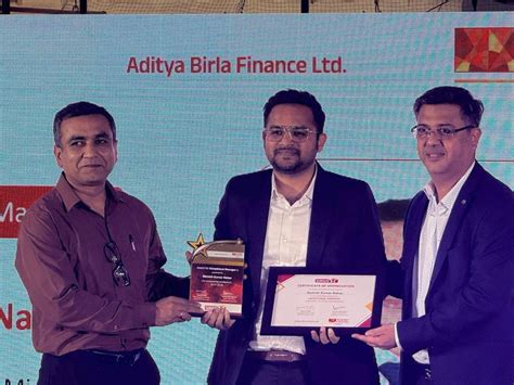 Nemish Nahar On Linkedin Adityabirlacapital Siriusawards