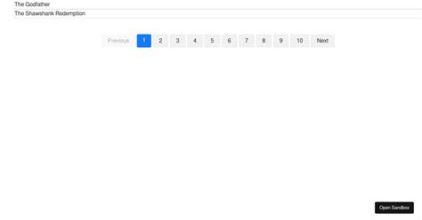 Pagination App Forked Codesandbox