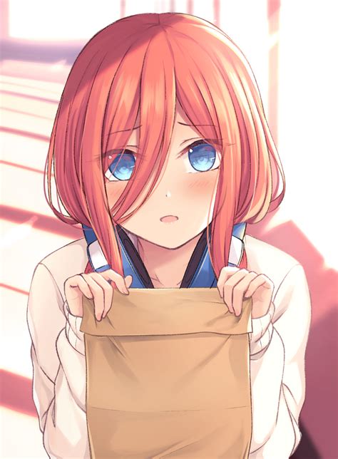 Nakano Miku Go Toubun No Hanayome Drawn By Mutsuba Fumi Danbooru