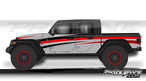 Proline Wraps Jeep Gladiator Jt Wrap Kit Grade