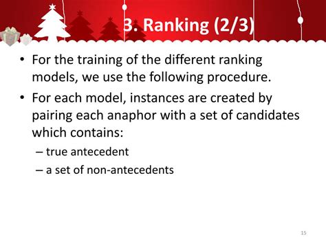 Ppt Specialized Models And Ranking For Coreference Resolution