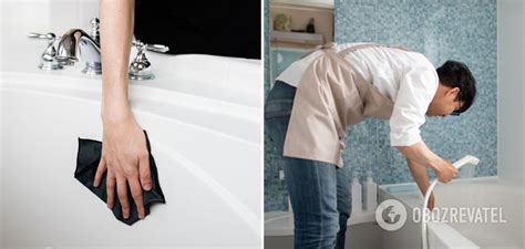 Як відмити білу ванну від жовтого нальоту і іржі лайфхаки Oboz Ua