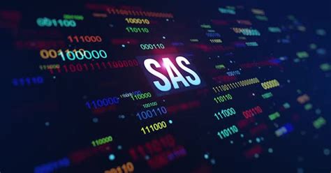 Sas Digital Binary Code Background Stock Video Envato Elements