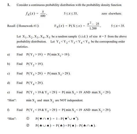 Solved Consider A Continuous Probability Distribution With Chegg