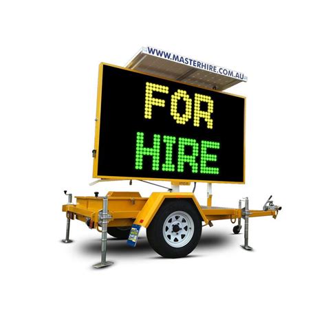 5 Colour Variable Message Signs For Hire Master Hire