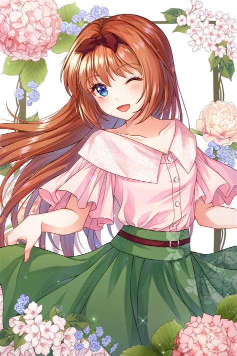 Iyar Otori Ai Yumeutsutsu Re Master Absurdres Commentary Highres Girl D Blue Eyes