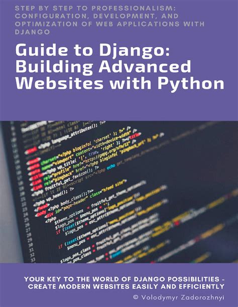 Solution Guide To Django Building Advanced Websites With Python