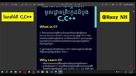 c c programing youtube