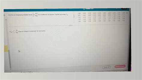 solved p25 kgw type an integer or a decimal do not